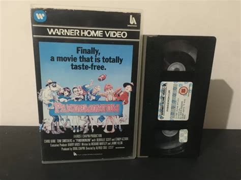 Pandemonium Pre Cert Rental Vhs Tape Big Box Warner Comedy £799