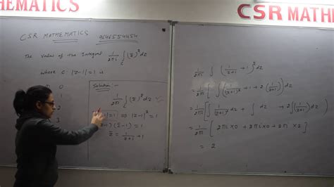 Csir Net Mathematics Important Question Complex Analysis Youtube