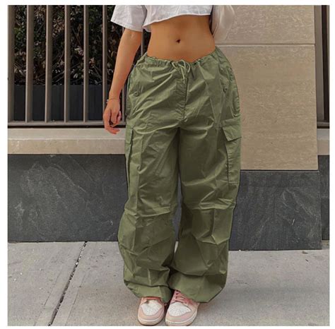 Baggy Y2K Parachute Pants Parachute Pant Shop