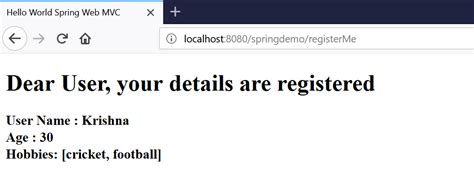 Programming For Beginners Spring Mvc Data Binding With Collections