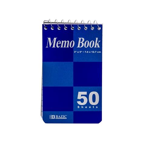 Memo Book 50 Sheets 1 Count Only The Club Price