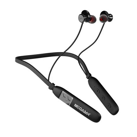 Hours Megabar Black IPX Bluetooth Neckband Mobile At Piece In New Delhi