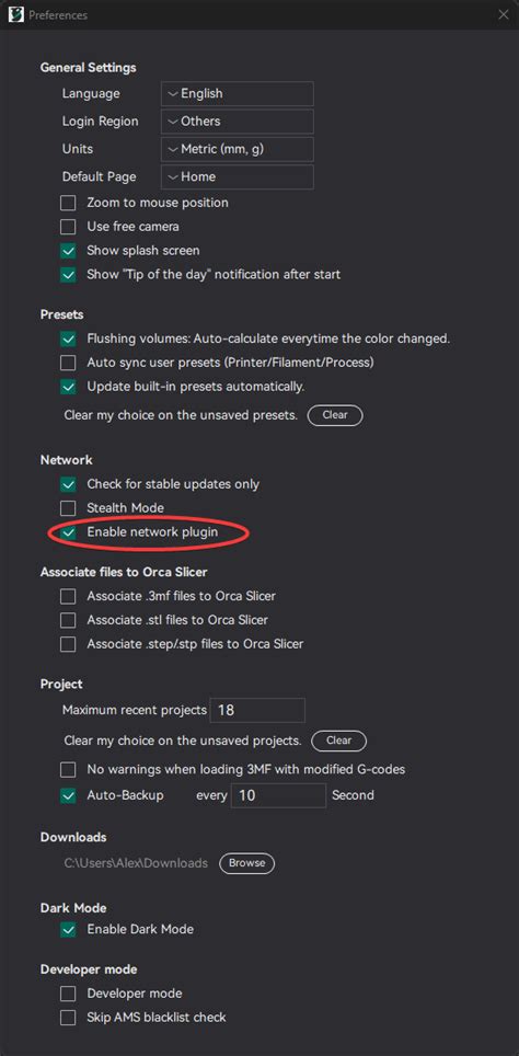 Orca Not Showing Login Screen Rorcaslicer