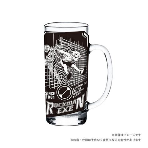 Glass Mug Lan Hikari And Mega Man Meccha Japan