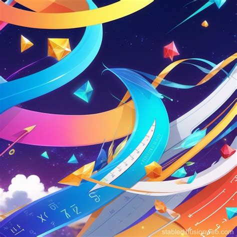 Calculus Themed Mathematical Banner Stable Diffusion Online
