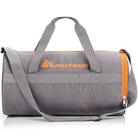 Torba fitness Meteor Siggy l pomarańczowy szary Meteor Sport Sklep EMPIK