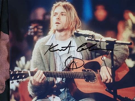 Kurt Cobain Nirvana Signed Photos And Autographs Boston Memorabilia