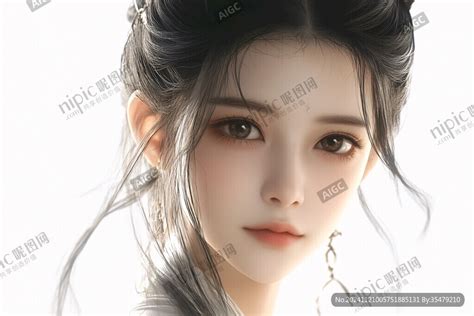 Ai创作图鼠绘模特 Cg美女 写实人物插画 鼠绘美女 板绘人物 Cg插画 Cg绘画 Cg绘画作品 Cg艺术 手绘小龙女 鼠绘人物 Cg头像 板绘少女 板绘手绘 Cg人物 昵图网
