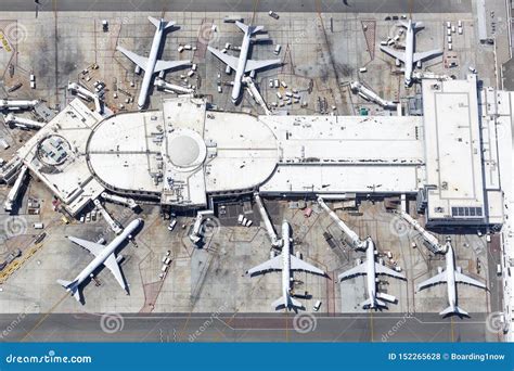 Samoloty United Airlines Los Angeles Zdjęcie Stock Editorial Obraz