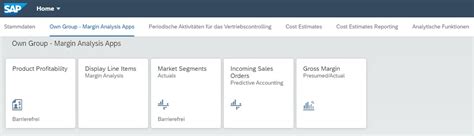 Margin Analysis In Sap S 4hana Pikon Sap Consulting International