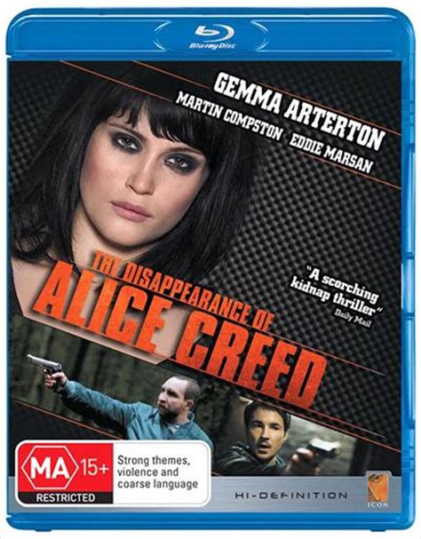 Buy Disappearance Of Alice Creed On Blu Ray Sanity