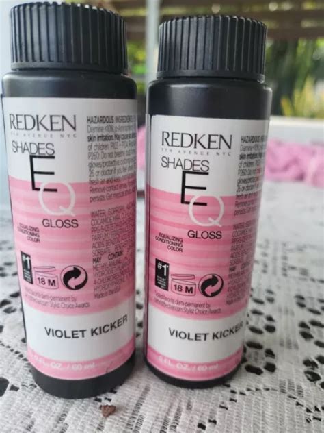 Redken Shades Eq Violet Kicker 2 X 60mls 25 00 Picclick Au
