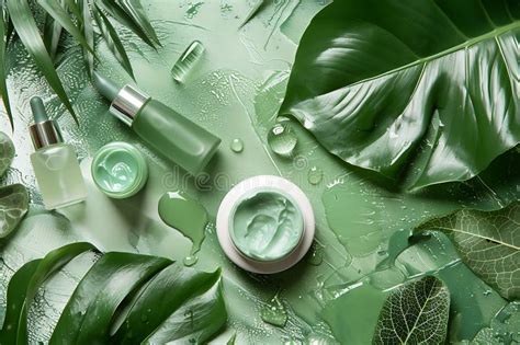Zero Waste Eco Friendly Hygiene Bathroom Concept Reusable Cosmetic