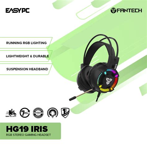 Fantech Hg19 Iris Rgb Stereo Gaming Headset Easypc