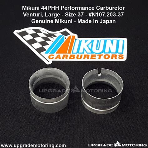 Mikuni Carburetor Venturi Large Size 37 44phh N107 203 37