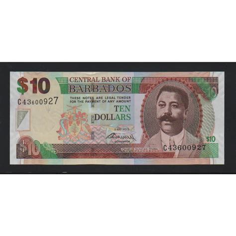 【低價外鈔】巴貝多 2012年 10dollars 紙鈔一枚 絕版少見~ 蝦皮購物