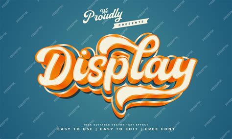 Premium Vector Colorful Playful Fun Glossy Shiny 3d Editable Text