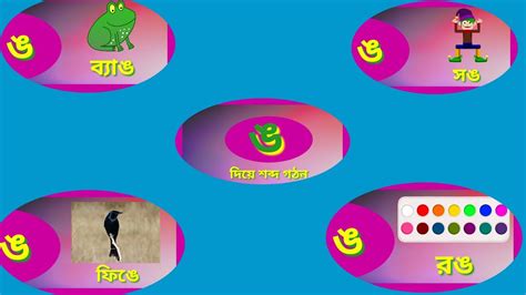 ঙ দিয়ে শব্দ গঠন ।।।ছবি দেখে শব্দ শিখি।। Easy Bangla Learning Youtube