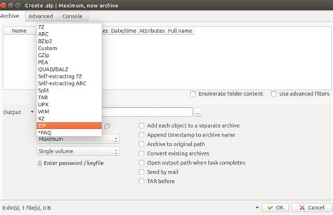 Compress And Extract Files On Ubuntu Linux With Peazip Utility Unixmen