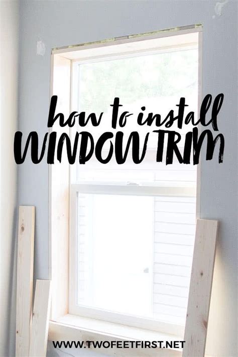 How To Install Window Trim Artofit