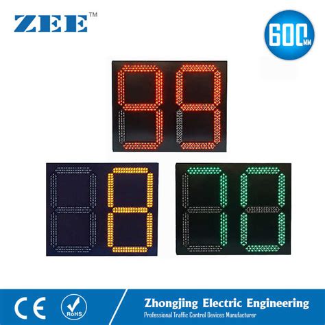 Jual Light Count Down 0 99s Led Countdown Traffic Signal Timer 600mm