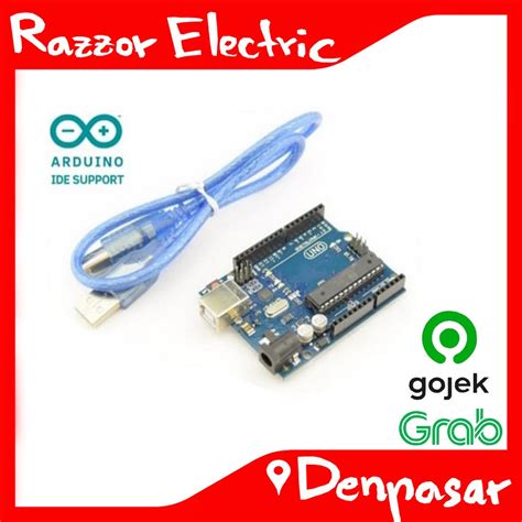 Jual Arduino Uno R Atmega P Dengan Atmega U Kabel Denpasar Bali