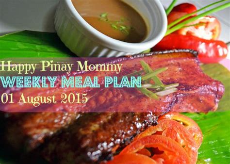 Happy Pinay Mommy Weekly Meal Plan 5 Happy Pinay Mommy