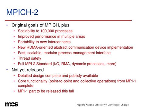 ppt mpi—the best high performance programming model for clusters and