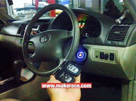 Toyota Camry 2003 ตดตง smart key keyless entry Push Start รโมท