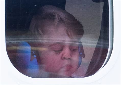 When George Smushed His Face Up Against A Plane Window Funny Pictures