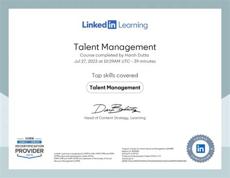 harsh dutta on linkedin talent management employee engagement learning and development