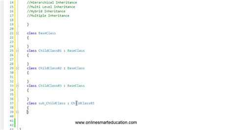 C Tutorials In Tamil Part 86 Inheritance Part 2 Youtube