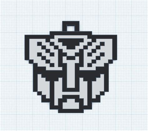 3d File Transformers Keychain・3d Print Design To Download・cults