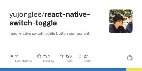 github yujonglee react native switch toggle react native switch