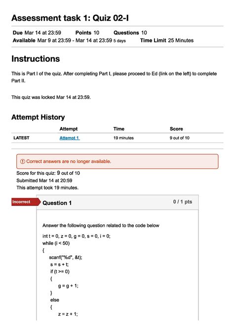 Quiz2 I Quiz 2 Part 1 48430 Studocu