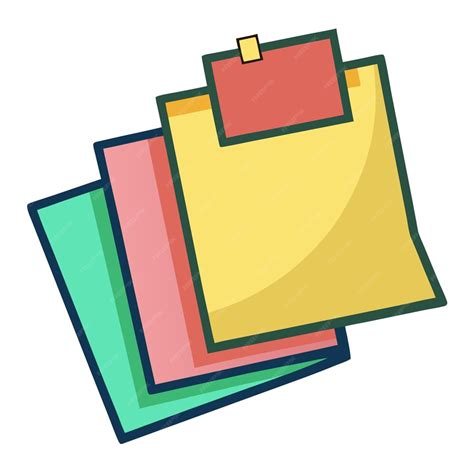 Sticky Notes Clipart Vector Art And Illustration Premium Ai Generated