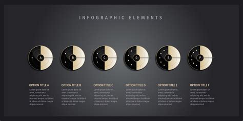 6단계 원이 있는 비즈니스 프로세스 차트 인포그래픽 라운드 워크플로우 그래픽 요소 회사 순서도 프레젠테이션 슬라이드입니다 플랫