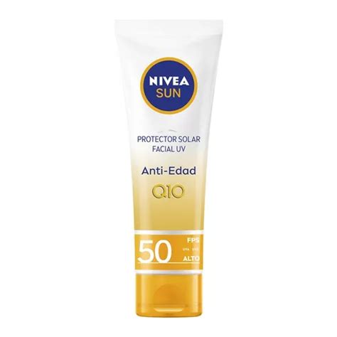 Protector Solar Facial Nivea Sun Anti Edad Q10 Fps50 50 Ml Mercadolibre