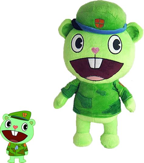 Htf Plush Toys Happy Tree Friends Nutty Flippy Flaky Giggles Cuddles