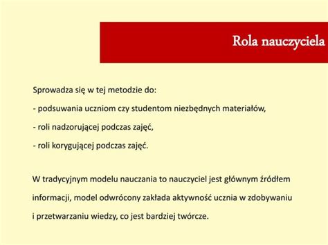 Flipped Classroom Method Presentation In Polish Language Pptx Education