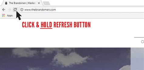 Chrome Clear Cache For Site 2 Steps To Clear A Page S Cache