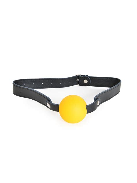 Leather Plastic Ball Gag Bondage Gags From Honour Skin Two Uk