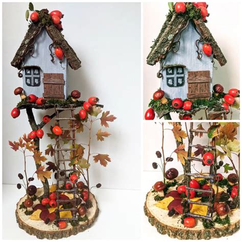 Осенний домик Осенняя поделка Осенние поделки Поделки Осенние поделки своими руками