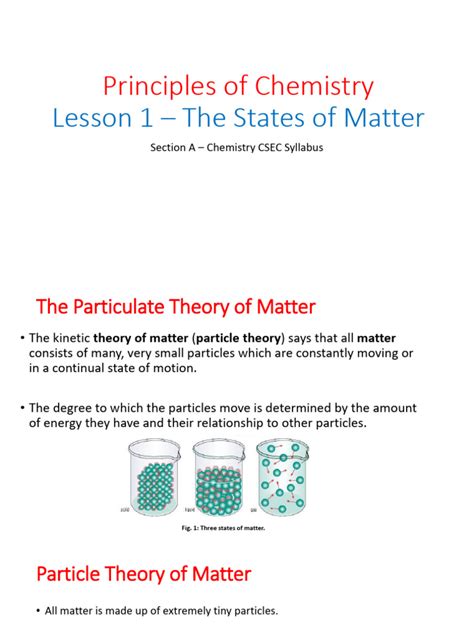 States Of Matter 3 Pdf Gases Diffusion