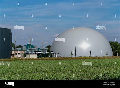 Biogas Plant Large Buffer Storage For Hot Water For Intermediate