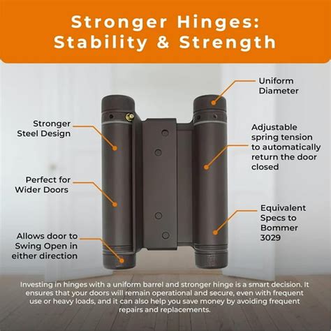 Heavy Duty Swinging Door Hinges