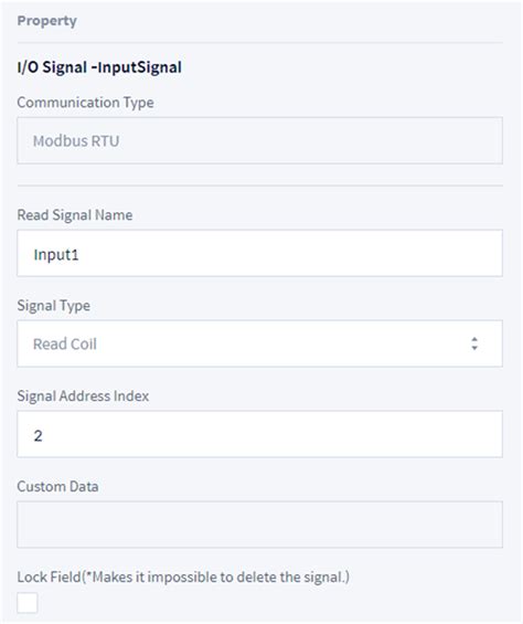 Modbus Type