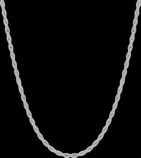 Download Silver Twisted Rope Chain