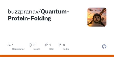 Github Buzzpranavquantum Protein Folding