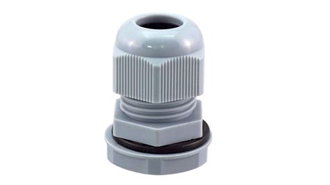 Rs Pro Grey Nylon Cable Gland Pg9 Thread 4mm Min 8mm Max Ip68 Rs
